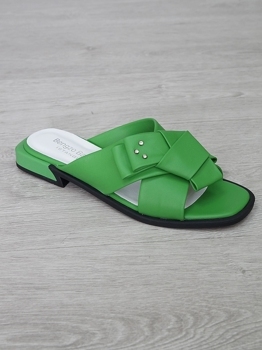Купить Шлепанцы женские BENGZO BALDINI 014-1401 GREEN (8) ОПТ от 4 шт ...